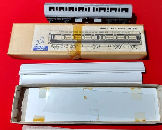 MALLARD MODELS 411004 GWR Corridor Clerestory Compo 3rd DIA E73 etched brass kit £50.00 ...