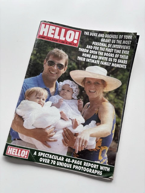 HELLO! MAGAZINE AUGUST 11 and 18 1990 £29.82 - PicClick UK