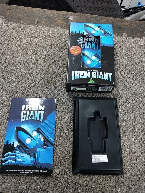 THE IRON GIANT VHS Without Figure & Book Vintage Collectable 2000 £5.00 ...