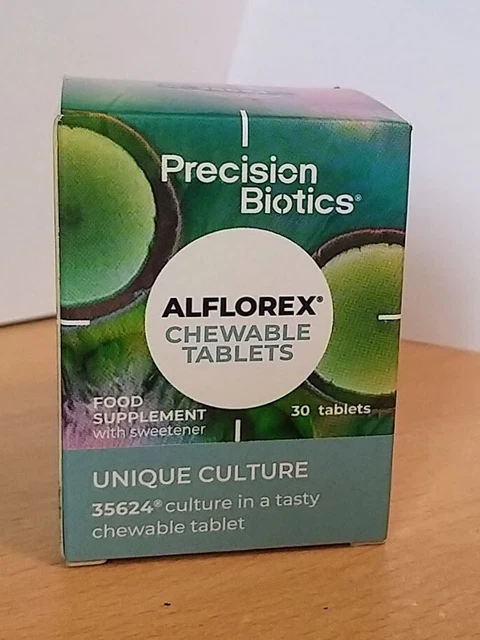 2 X PRECISION Biotics Alflorex Chewable Tablets Unique Culture £18.99 - PicClick UK