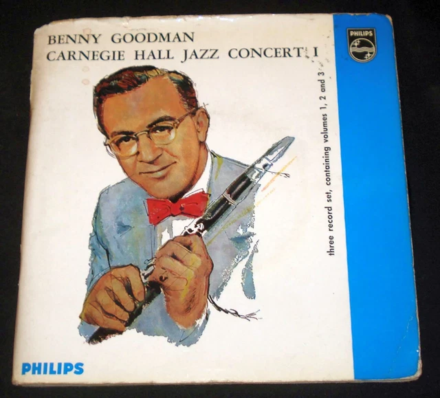 BENNY GOODMAN - 1960s TRIPLE EP SET , BOOKLET - Swing Jazz EUR 11,03 ...