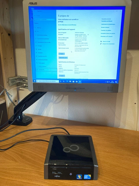 ORDINATEUR FUJITSU ESPRIMO Q9000 - MPC-D1007 - Bon état - Sous Windows ...