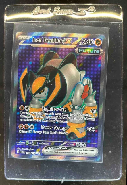 2024 POKEMON SV Temporal Forces TEF EN Iron Boulder ex #192/162 £0.75 ...