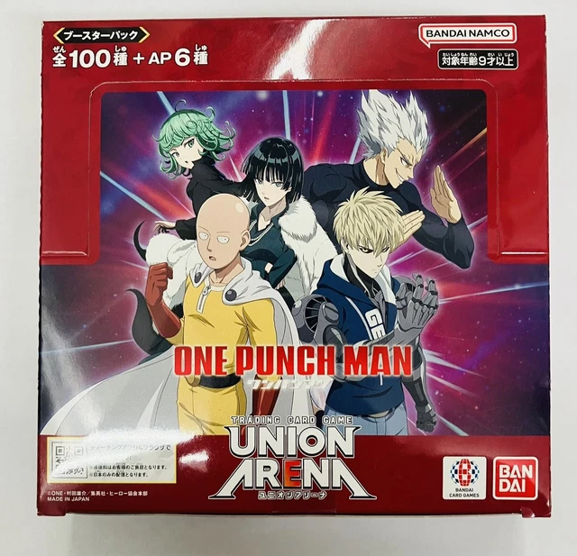 ONE PUNCH MAN Booster Box Saitama Genos UNION ARENA 2025 via DHL $89.80 ...