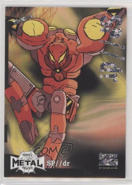 2022 MARVEL METAL Universe Spider-Man Z-Force Spectacular Rave 6/25 SP ...