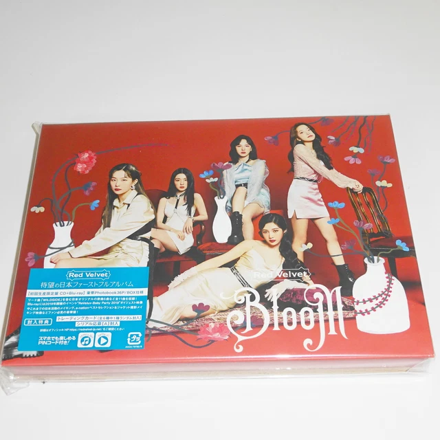 RED VELVET BLOOM CD+Blu-ray+Photobook+Photocard Box Japan First Limited Edition EUR 75,08 ...