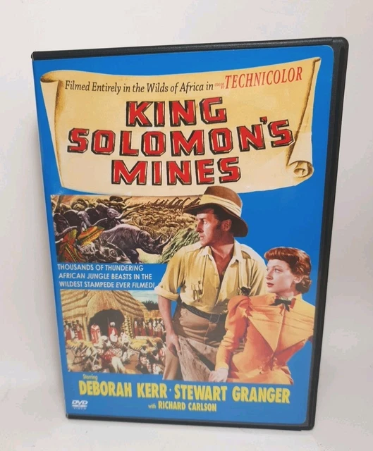 KING SOLOMONS MINES 1950 DVD Stewart Granger Deborah Kerr US REGION 1 ...