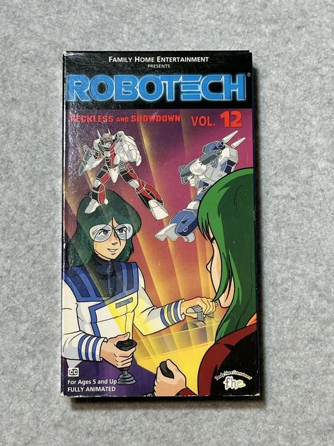 ROBOTECH VHS VOL. 12 Reckless And Showdown FHE Family Home ...