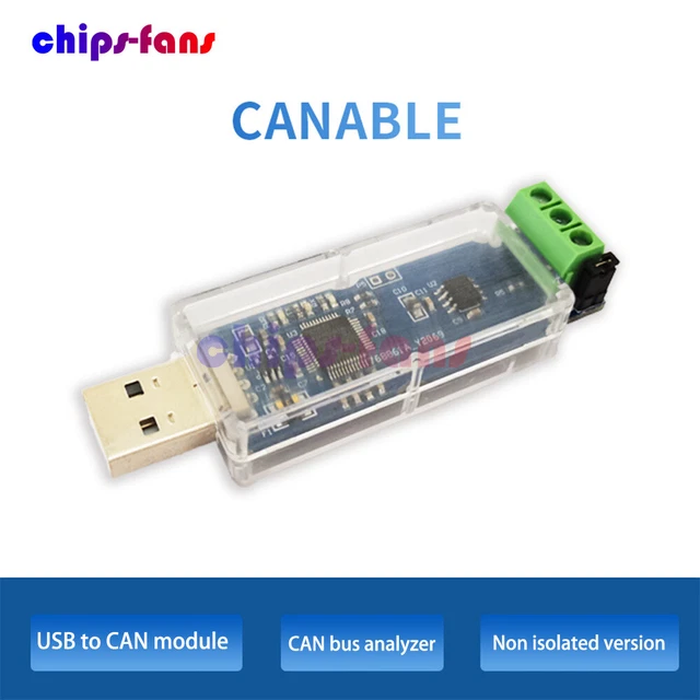 USB TO CAN bus Converter Adapter USB to CAN Module TJA1051T/3 ...