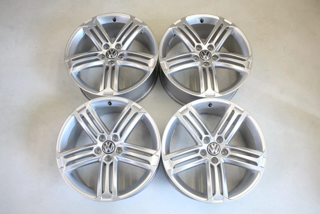 VW GOLF 6 5K Alufelgen 19 Zoll Felgen Talladega Felgensatz 5K0601025M ...