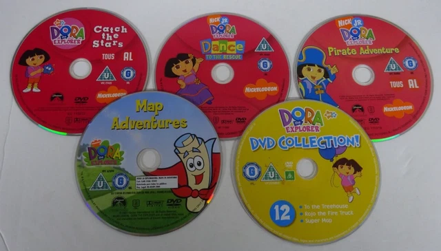 DORA THE EXPLORER Bundle - Dvd - No Case - Disc Only - Lot 1 £6.00 ...