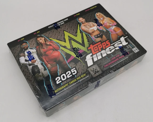 TOPPS WWE FINEST Wrestling Hobby Box 2025 EUR 499,00 - PicClick DE