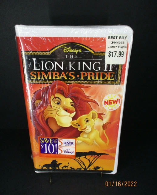 THE LION KING II: Simba's Pride (VHS, 1998) Matthew Broderick, James ...