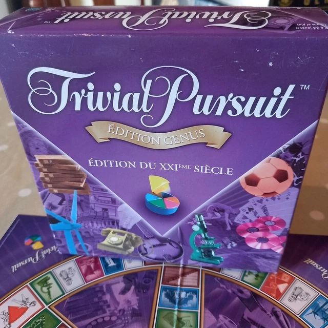 TRIVIAL PURSUIT GENUS Edition du XXIème siècle Format Voyage Jeux De ...