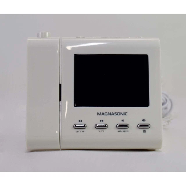 MAGNASONIC PROJECTION ALARM Clock with AM/FM Radio $19.99 - PicClick CA