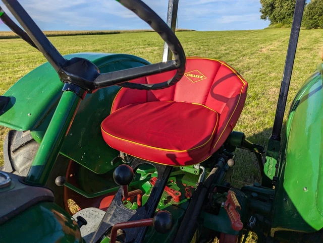 SITZKISSEN FÜR DEUTZ D-Serie D15 D25 D30 D40 D50 Traktor Trecker ...