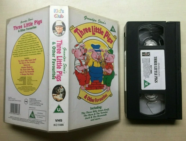 GRANDPA STAN'S THREE Little Pigs - Vhs Video £12.99 - PicClick UK