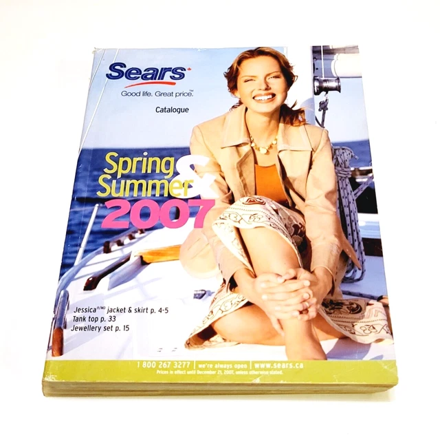2007 SEARS CANADA Catalog Spring and Summer $44.00 - PicClick CA