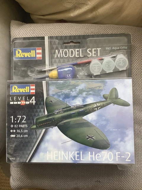 REVELL 03962 1:72 Scale Heinkel He70 F-2 Plastic Kit £3.97 - PicClick UK