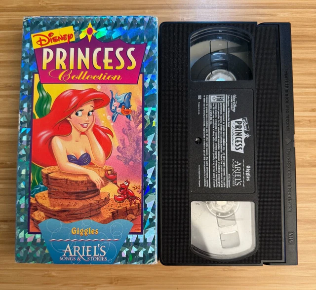 DISNEY PRINCESS COLLECTION Ariel's Songs And Stories VHS Little Mermaid ...