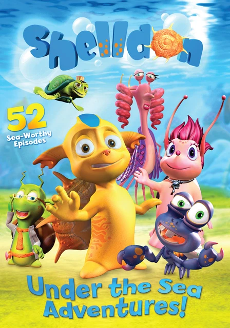 SHELLDON: COMPLETE SERIES (DVD) Shelldon Herman Connie Mr. Inkysquid ...