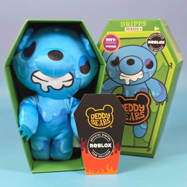 DEDDY BEARS SERIES 3 + Roblox Code - Dripps - 14cm/5.5inch Open Box £9.99 - PicClick UK