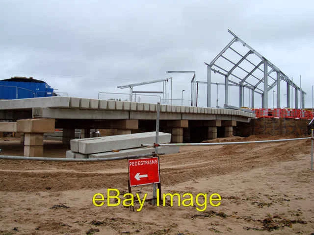 PHOTO 6X4 THE New Lifeboat Station and Ramp Exmouth Work continues ...