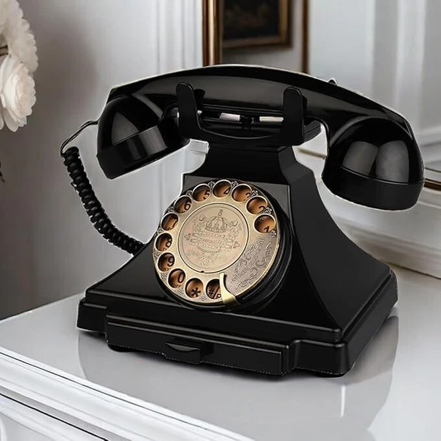 VINTAGE 1930S ROTARY Dial Landline Phone - Classic Home Decor £97.43 ...