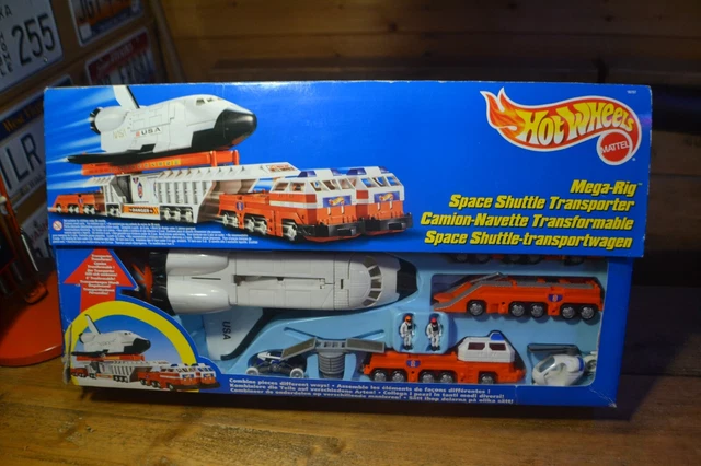 MATTEL HOT WHEELS Mega-Rig Space Shuttle Transporter In BOXED EUR 46,55 ...