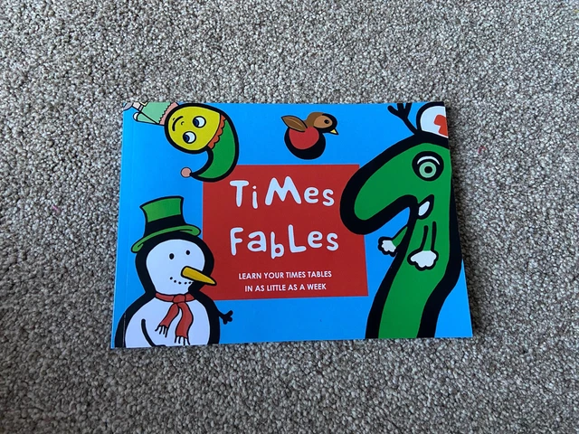 TIMES FABLES LEARN your times tables In a Week dyslexia Friendly ...