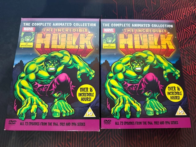 THE INCREDIBLE HULK Complete Animated Collection DVD Boxset £89.99 ...