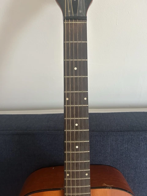 VINTAGE 1970S EKO Rio Grande VI acoustic guitar made in Italy lovely ...