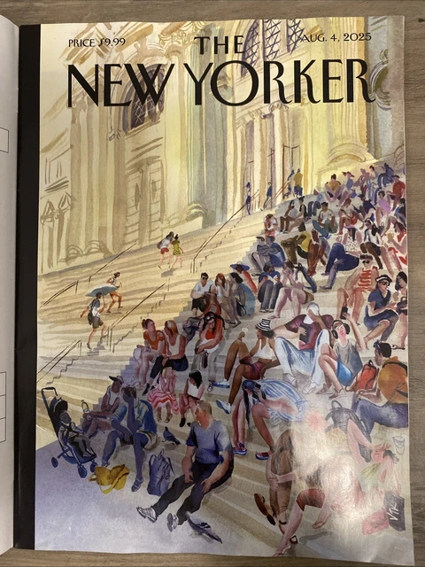 THE NEW YORKER Magazine August 4th 2025 Chiaroscuro at the Met $11.99 - PicClick CA