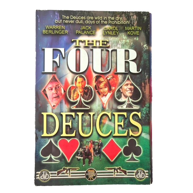 THE FOUR DEUCES (Dvd) Jack Palance Comedy Poker Drama R Rated Rare OOP ...