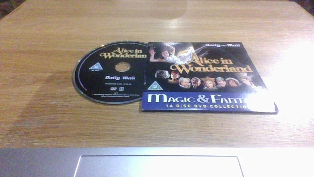 ALICE IN WONDERLAND Daily Mail Region Free UK DVD Promo Jim Henson ...