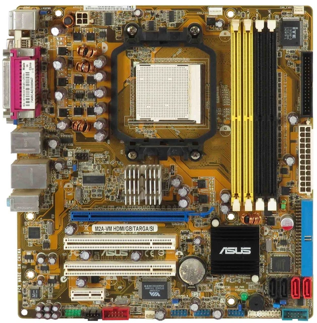 ASUS M2A-VM HDMI/GB/TARGA/SI S. AM2 DDR2 PCIe PCI Matx £43.69 - PicClick UK