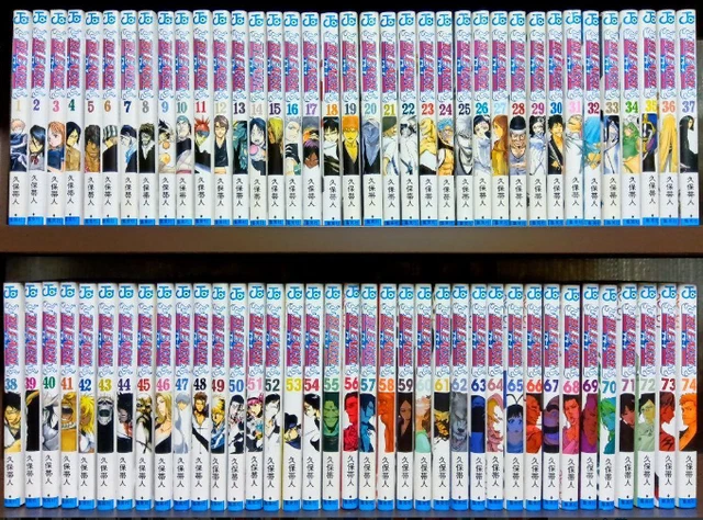 BLEACH VOL.1-74 COMPLETE Japanese Comics manga set Shonen Jump Japanese Ver EUR 213,37 - PicClick FR
