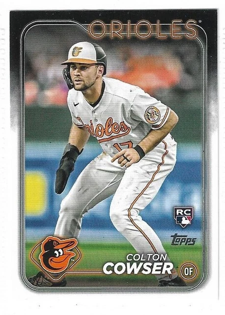 COLTON COWSER (BALTIMORE Orioles) - 2024 Topps Serie 1 Baseball Rc #257 ...