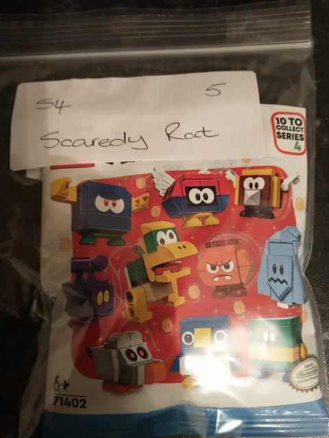LEGO SUPER MARIO: Character Packs – Series 4 Scaredy Rat £2.75 ...