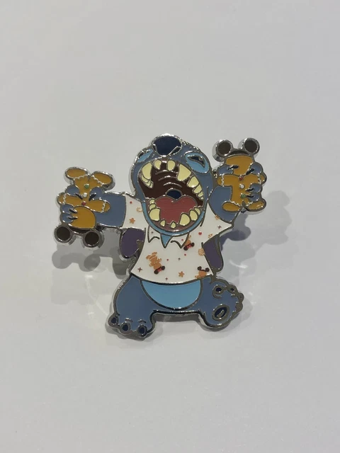 DISNEY STORE STITCH Attacks Snacks Mystery Pin, Gingerbread - NEW £13. ...