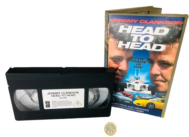 VIDEO TAPE VHS Jeremy Clarkson Head to Head NO MOULD See Details ...