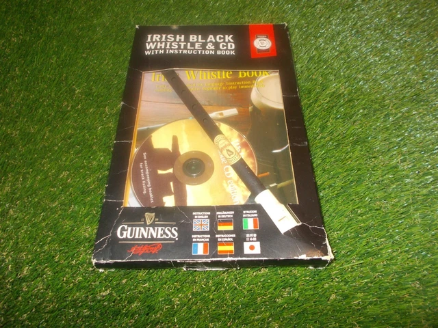 GUINNESS IRISH BLACK Whistle & CD w/Instruction Book £8.99 - PicClick UK