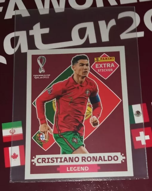 RARE FIFA WORLD Cup Qatar 2022 Legend Cristiano Ronaldo Base Extra ...