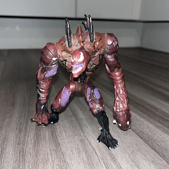 MARVEL TOY BIZ Deep Sea Venom 1997 Action Figure Spider-Man Carnage ...