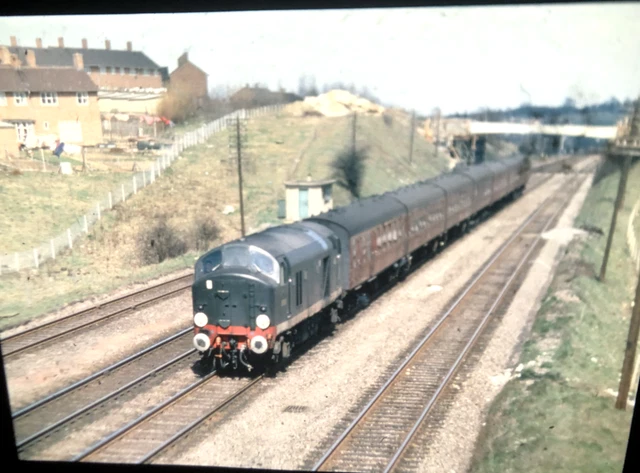 35MM SLIDE BY Colour Rail DE 1786 Class 23 Baby Deltic Diesel ...