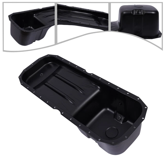 ENGINE OIL PAN Assy For Freightliner Kenworth Peterbilt Truck Cummins ...