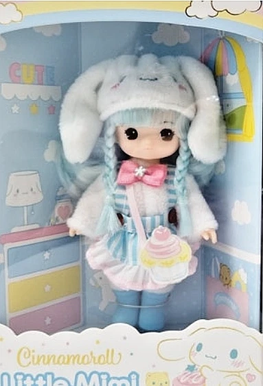 POUPÉE FIGURINE SANRIO Characters x Little Mimi Cinnamoroll jouet ...