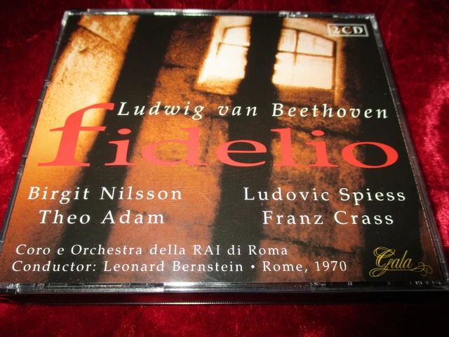 2-CD-BOX-BEETHOVEN--FIDELIO--NILSSON-ADAM-SPIESS-CRASS-DONATH--LEONARD ...