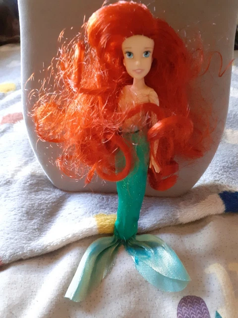 DISNEY'S THE LITTLE Mermaid Ariel Doll, Jointed Arms, 6 inches $17.82 ...