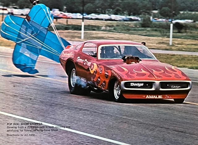 GENE SNOW’S “RAMBUNCTIOUS” Charger Funny Car! $7.99 - PicClick CA